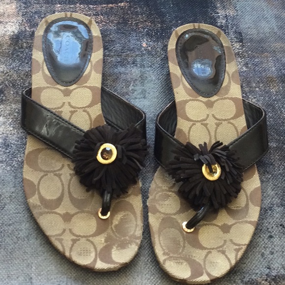 Coach | Shoes | Coach Flip Flops | Poshmark